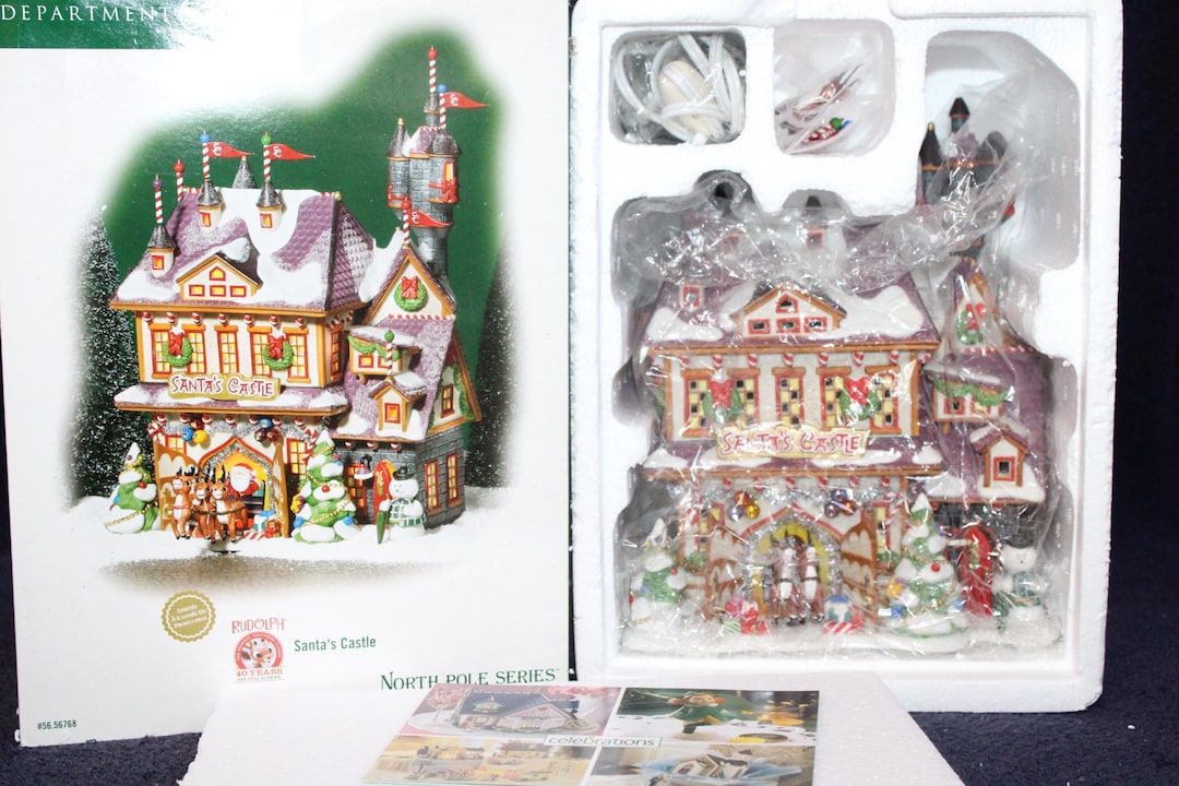 Read****department 56 Rudolph North Pole Series” Santa's Castle” #56. ...