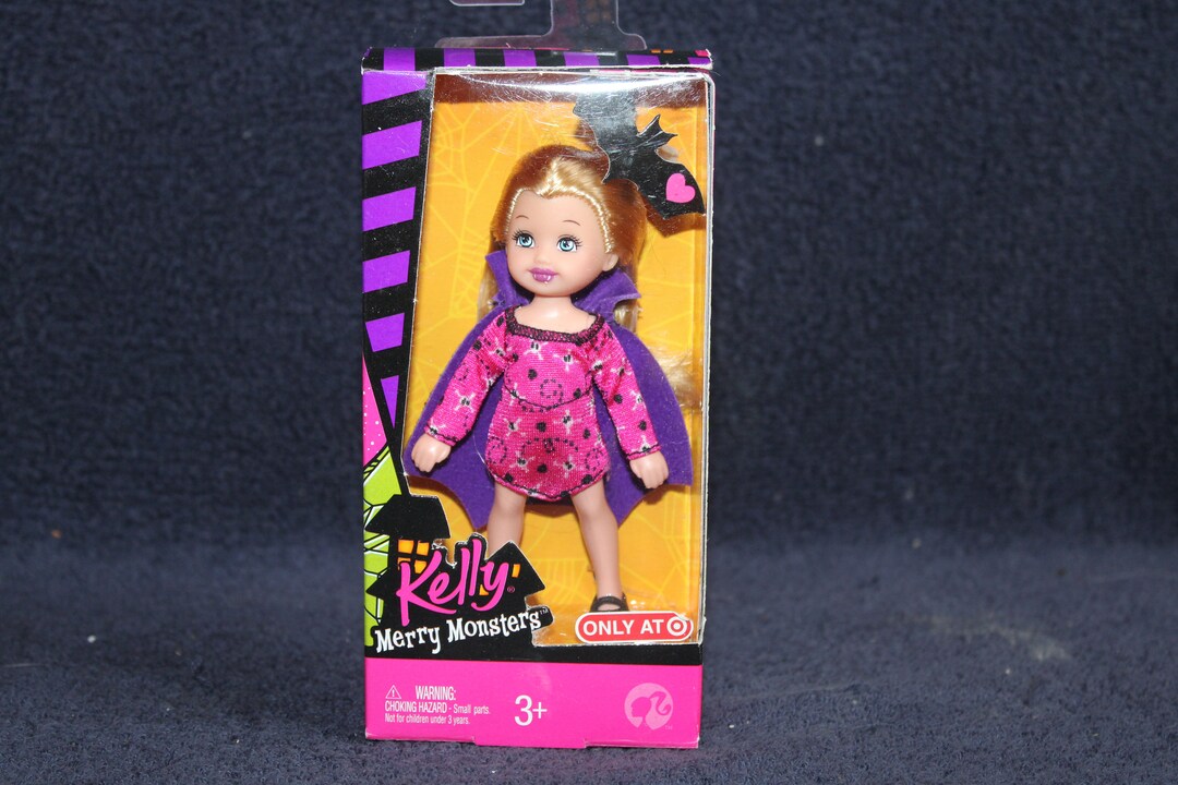 Barbie Kelly Merry Monsters Halloween Doll Pink Vampire GB19-77 - Etsy