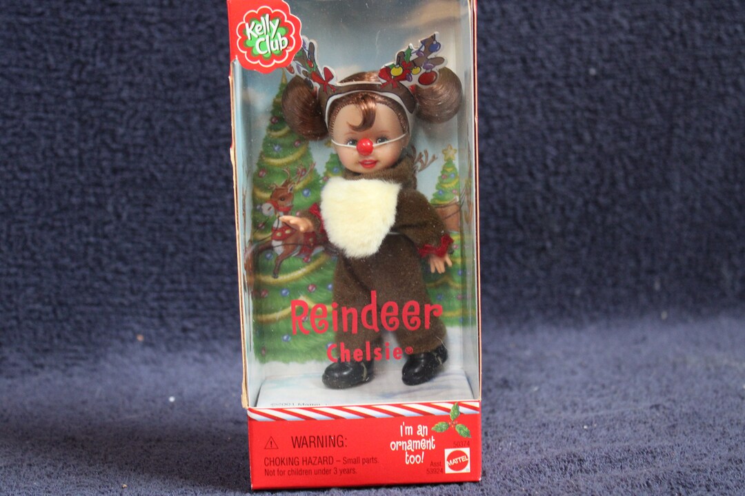 Barbie Kelly Club Reindeer Chelsie Doll GB19-76 - Etsy