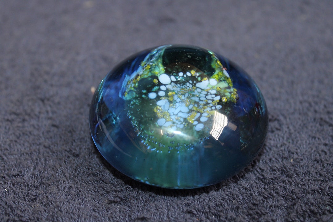 India Blown Glass Paperweight T#1-1 - Etsy