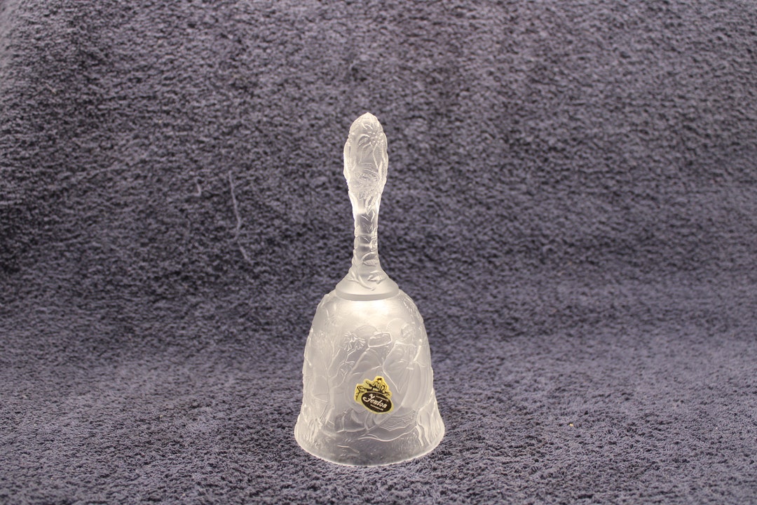 Vintage 1957-1971 Era Paper Label Fenton Art Glass Bell - Etsy