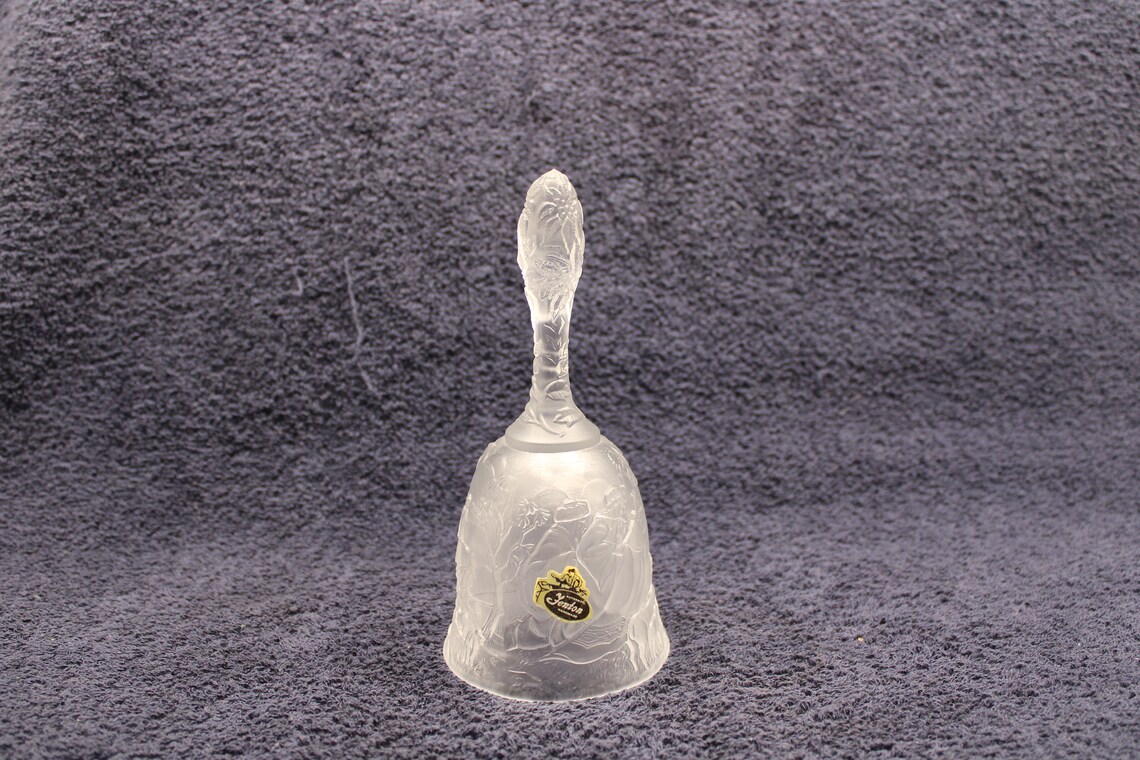 Vintage 1957-1971 Era Paper Label Fenton Art Glass Bell - Etsy