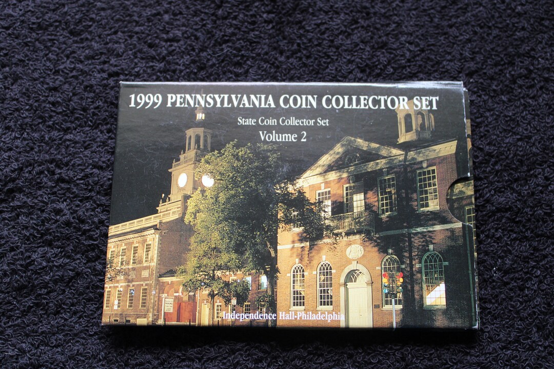1999 State Quarters Folder State Coin Collector Set Series Vol. 2 ...