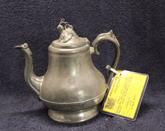 Pewter Tea Pot - Etsy