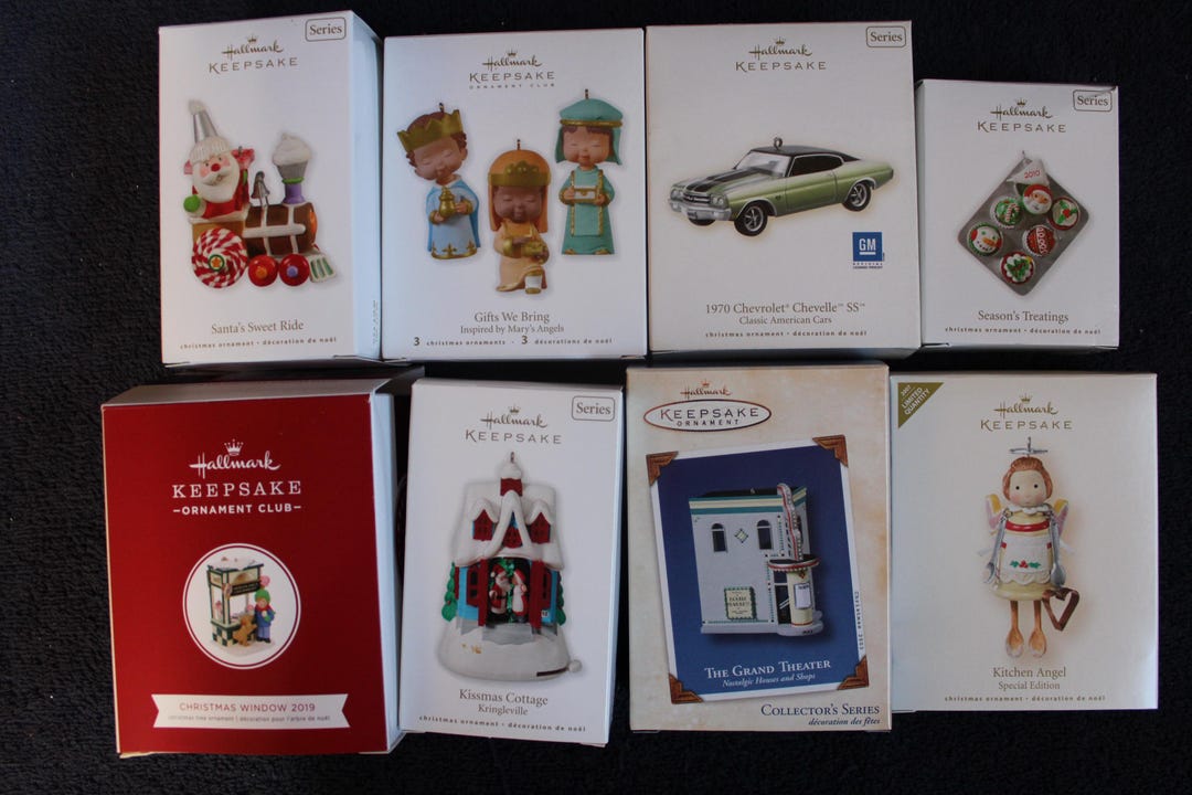 Your Choice Hallmark Keepsake Christmas Ornament Holiday Decoration LA4 ...