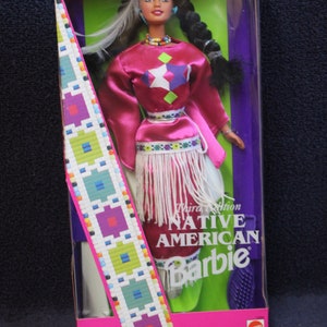 1994 Mattel Special Edition Dolls of the World Native American Barbie ...
