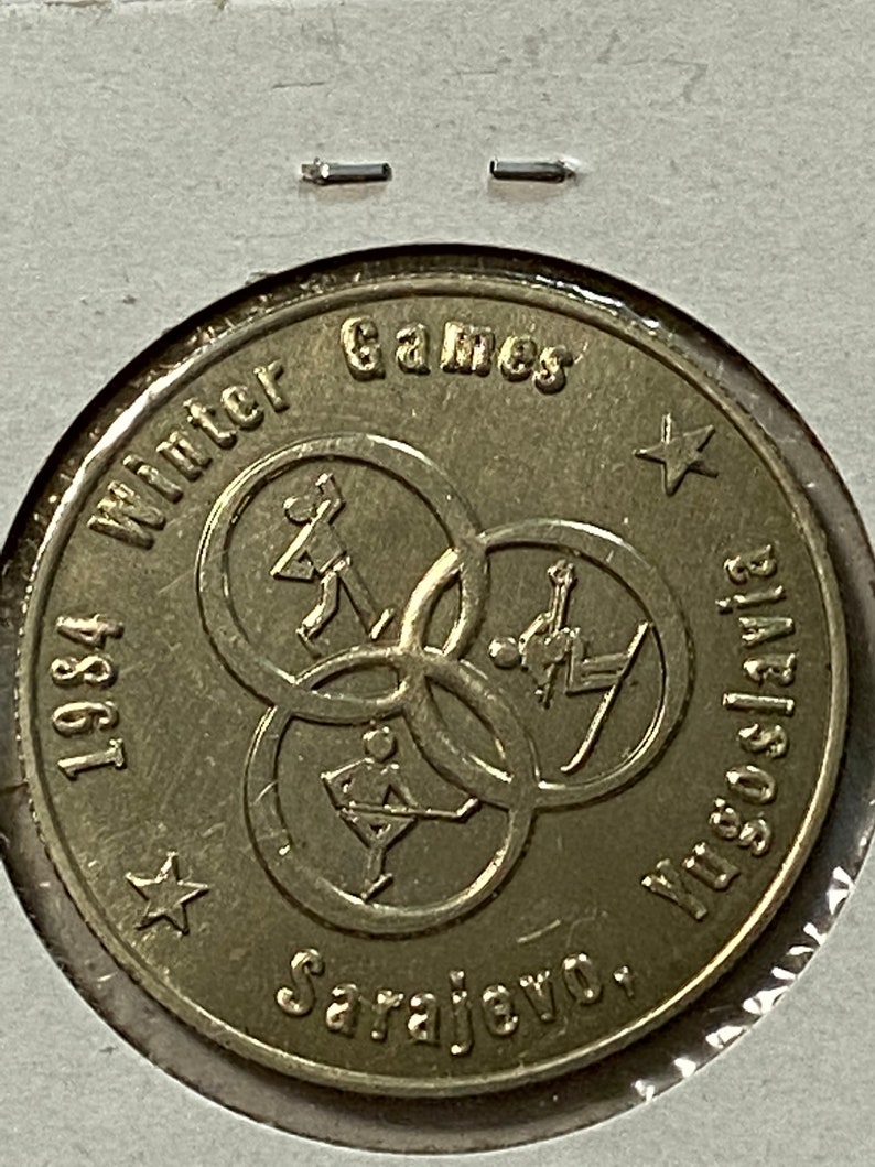 Token Coin 1984 Summer Olympic Games Los Angeles Usa and 1984 ...