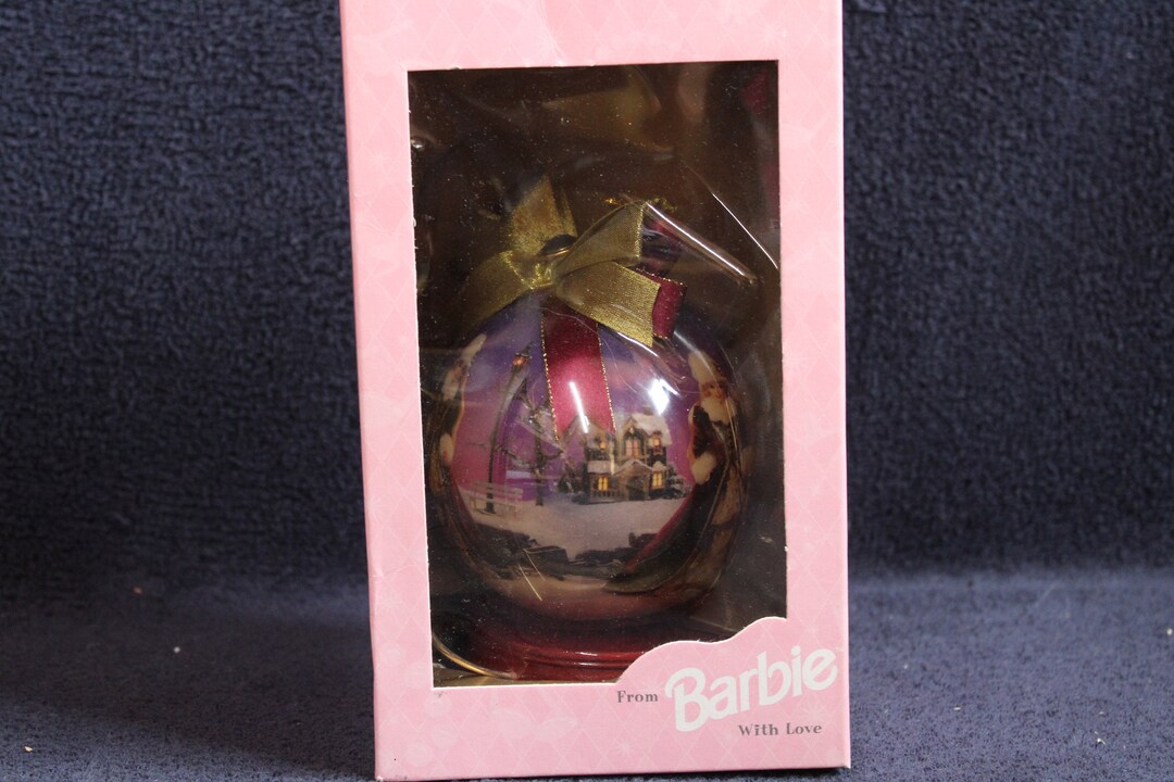 1996 Decoupage Ornament From Barbie With Love GB18-66 - Etsy
