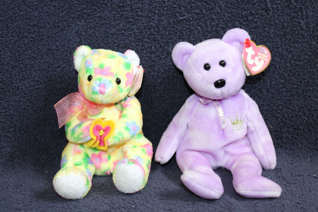 Choice: Ty Beanie Babies “bloom” the Yellow Floral Spring Flower Teddy ...
