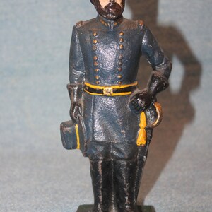 Antique Ulysses S Grant Civil War Cast Iron Statue/doorstop/bookend MM2 ...