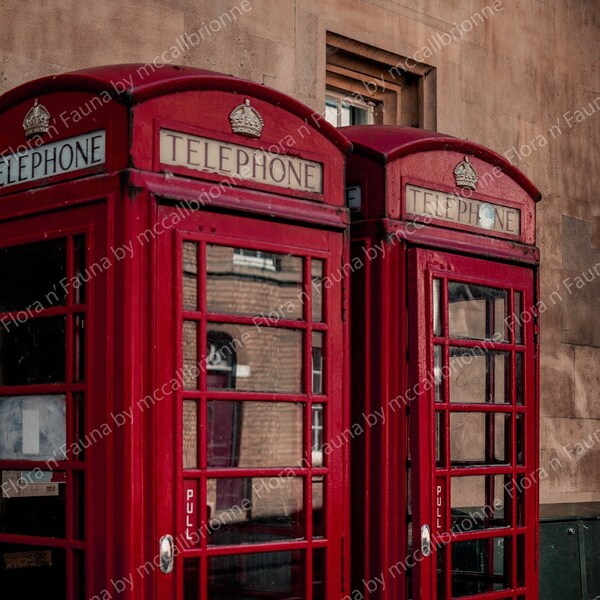 English Phone Booth - Etsy