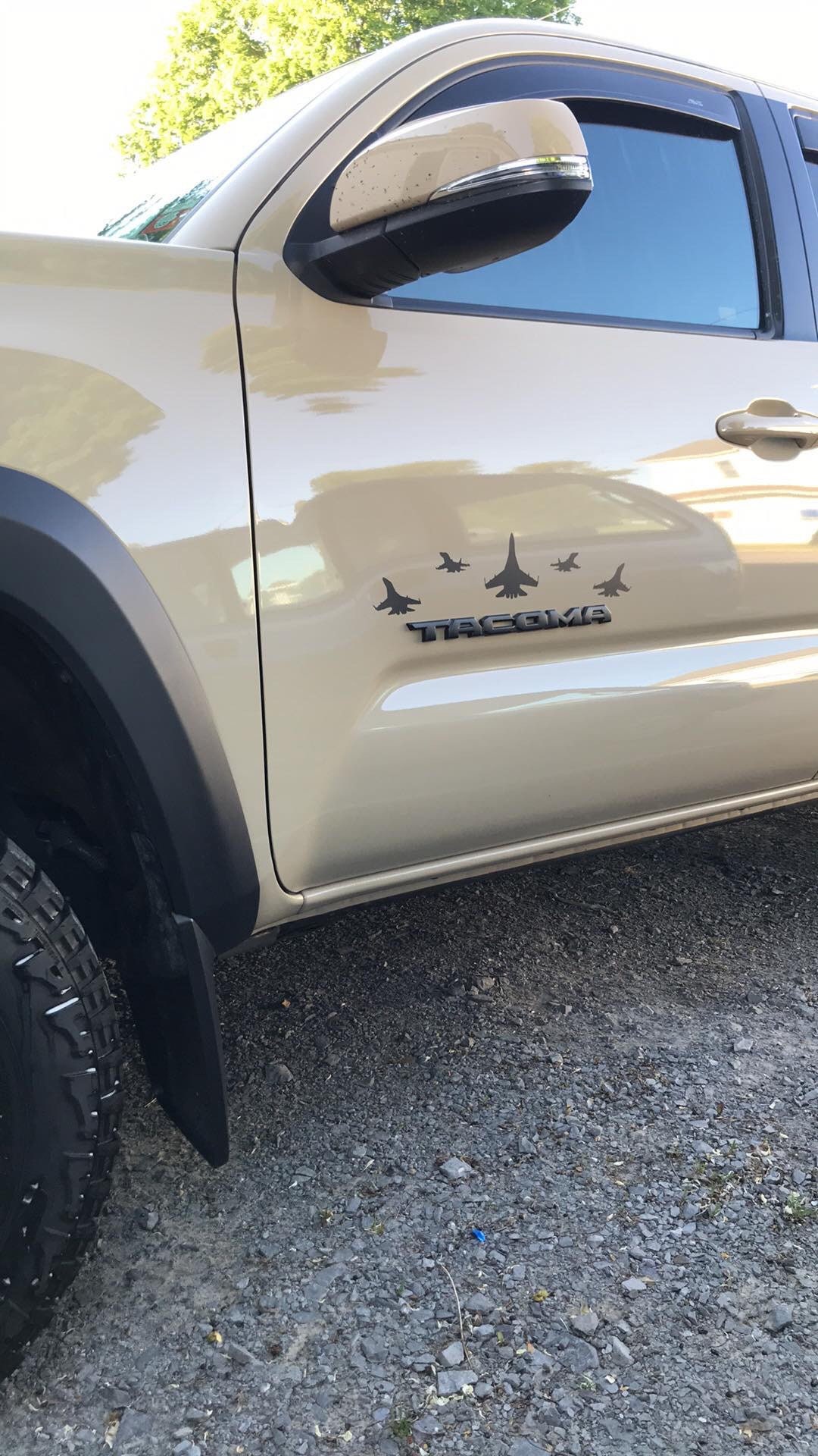 Set of 2 Fighter Jet Side Decals - Etsy