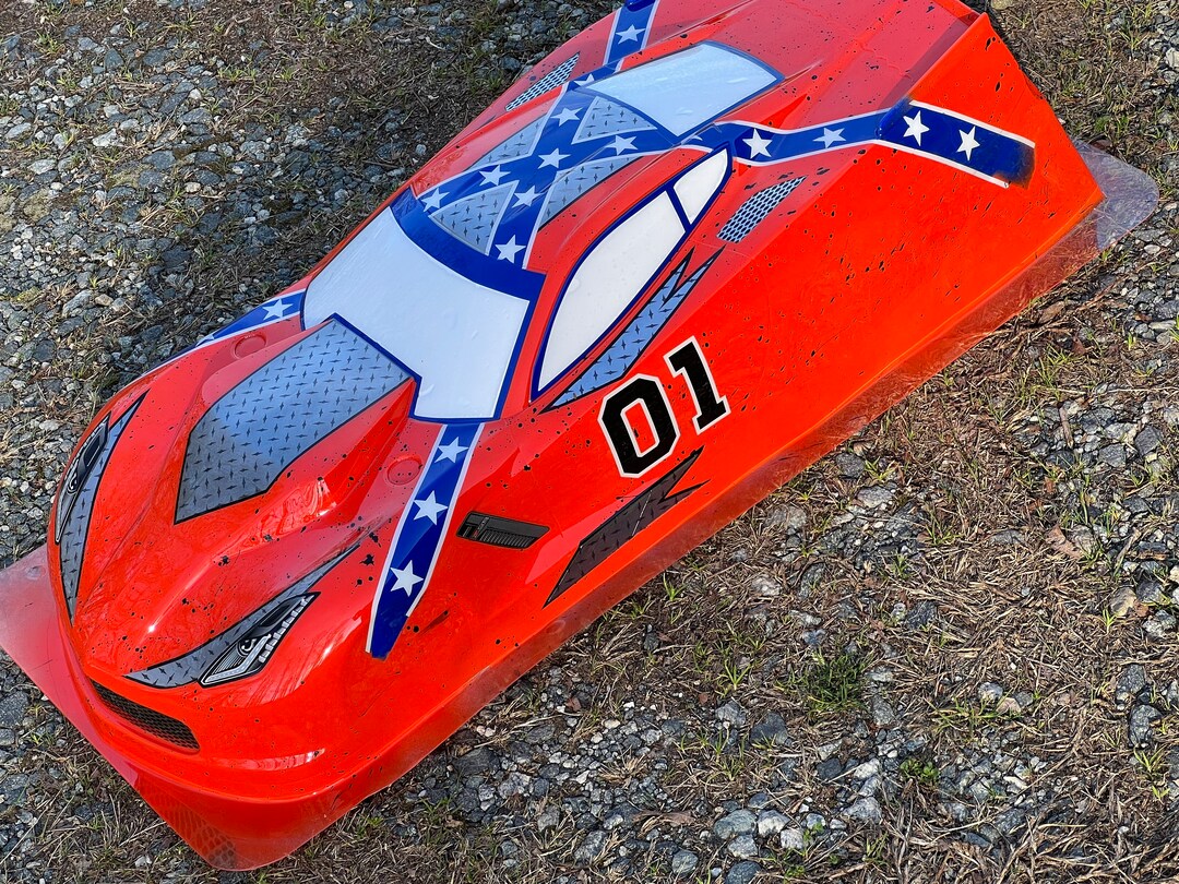 Custom Painted RC Protoform C7 Corvette Drag Body - Etsy