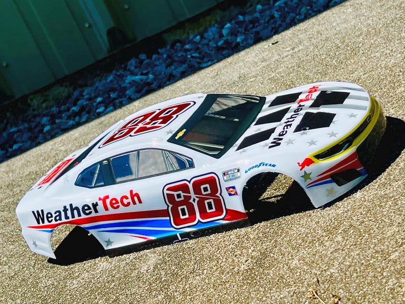 Losi Custom Airbrushed 1/12 NASCAR Bodies (customize Your Own Scheme ...