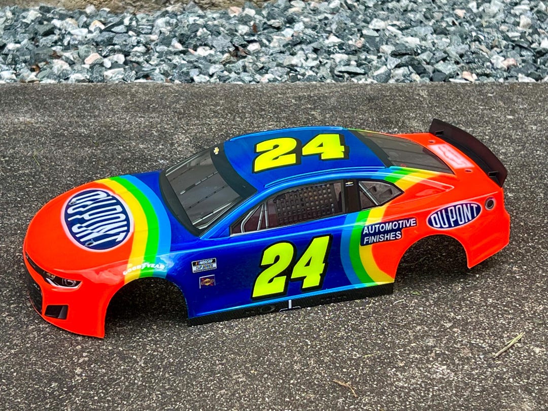 Losi Custom Airbrushed 1/12 NASCAR Bodies (customize Your Own Scheme ...