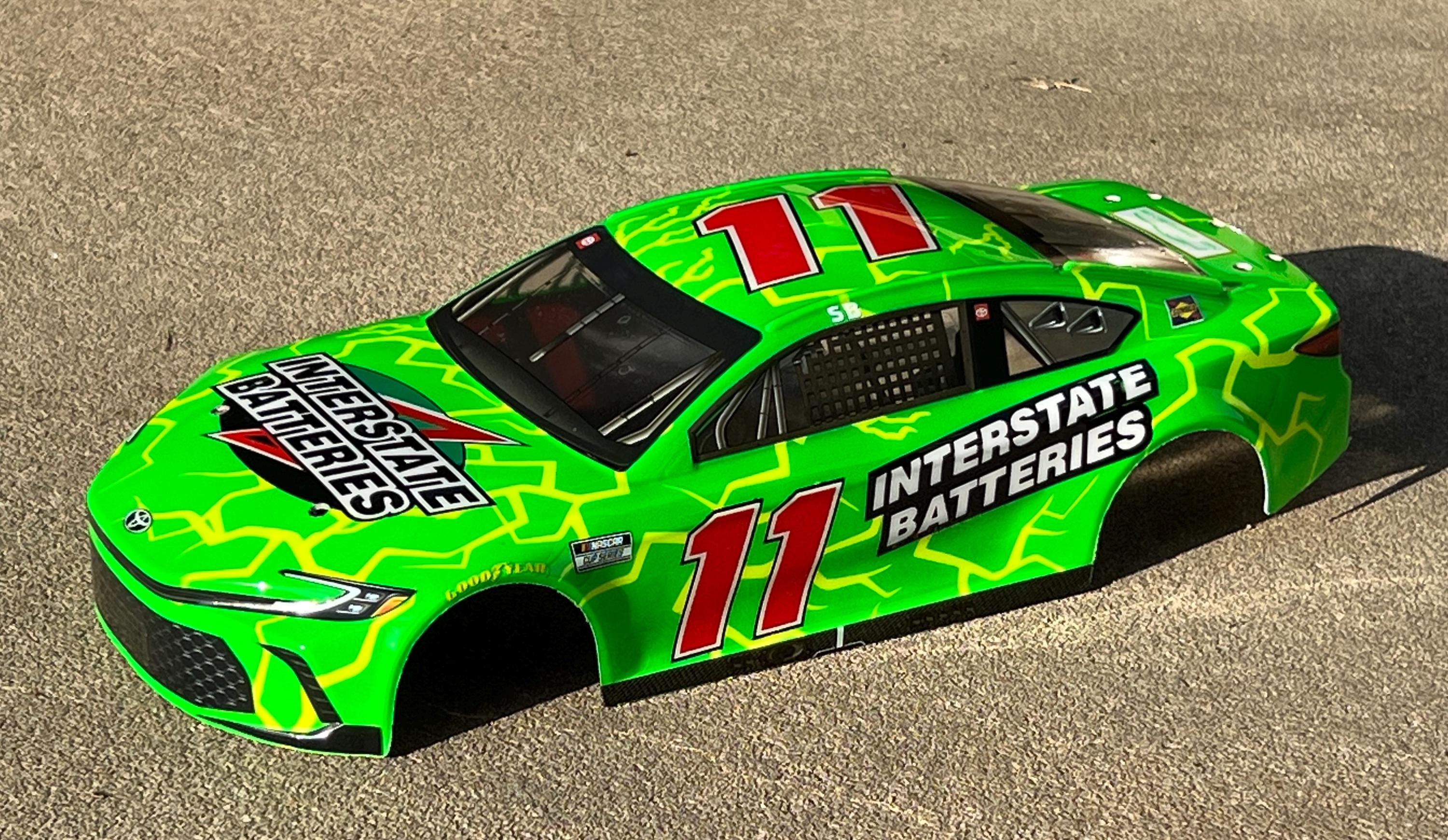 Custom Airbrushed 1/12 Losi NASCAR Body (customize Your Scheme) Body ...