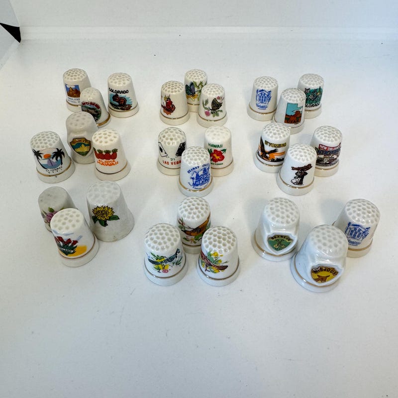 Thimbles Decorative - Etsy