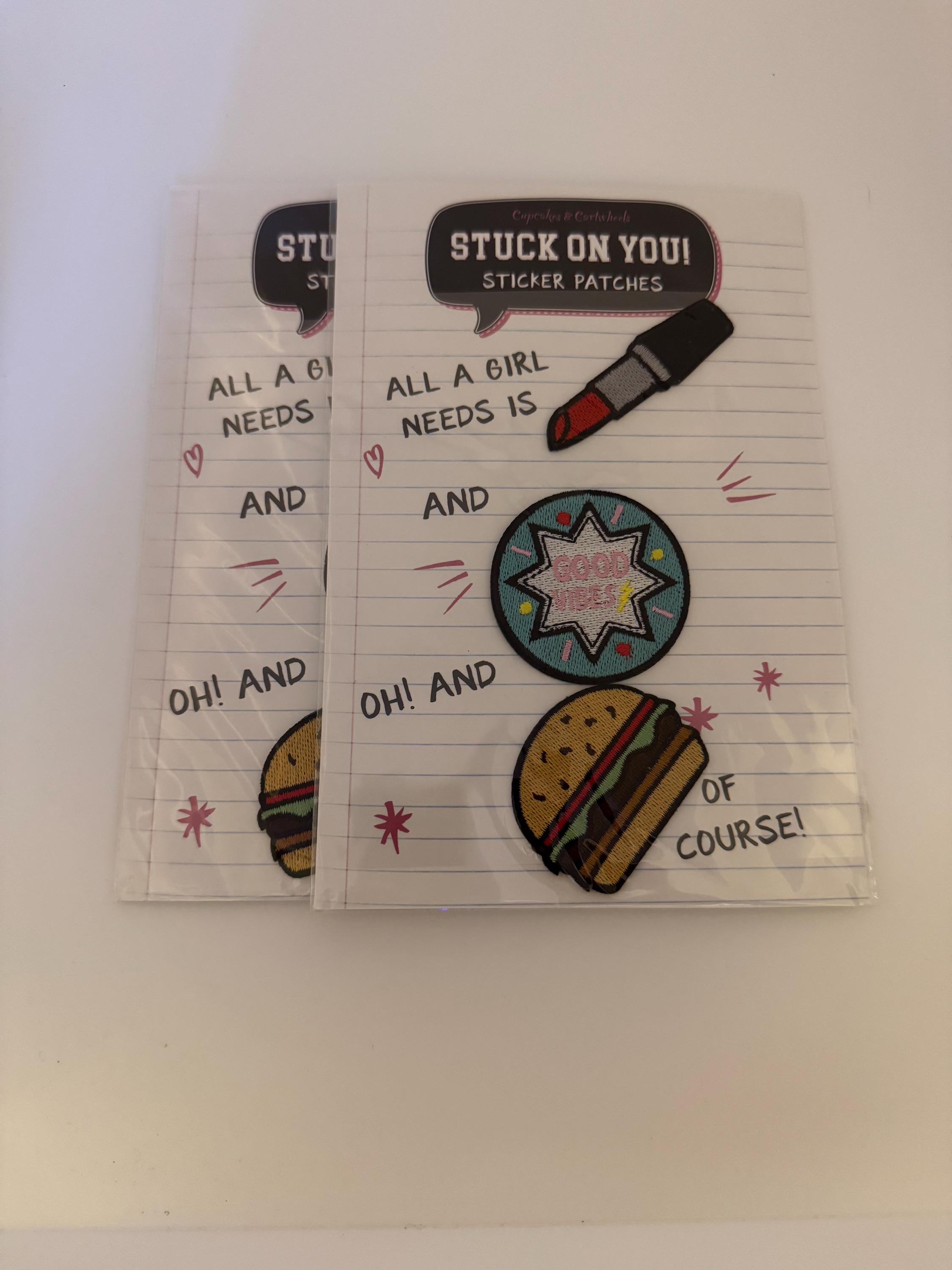 Sticker Patches - 3 per Package - Etsy