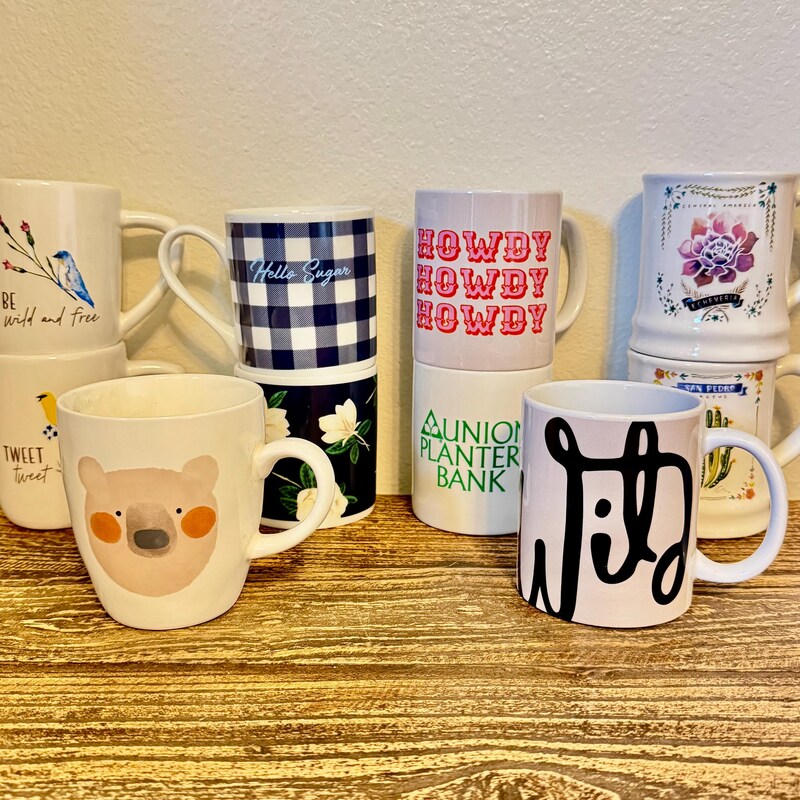 Vintage Mugs Assorted - Etsy
