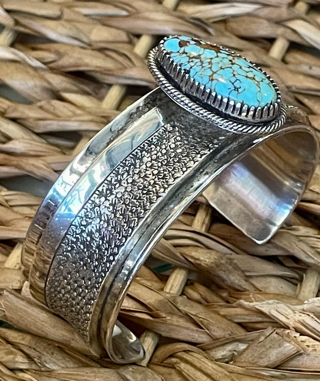 Leonard Nez Red Bird Turquoise Cuff Bracelet - Etsy