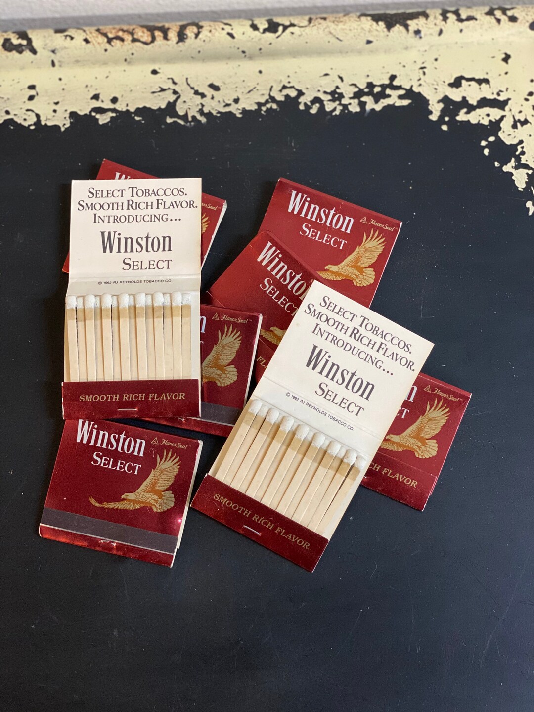 Vintage Winston Select Matchbooks - Etsy