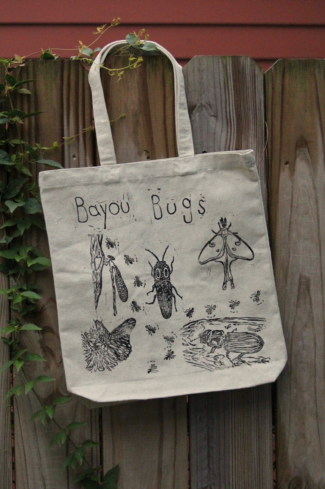 Bayou Bugs Tote - Etsy