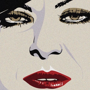 Lady Dimitrescu Portrait From Resident Evil Pop Art Inspired Poster - Etsy