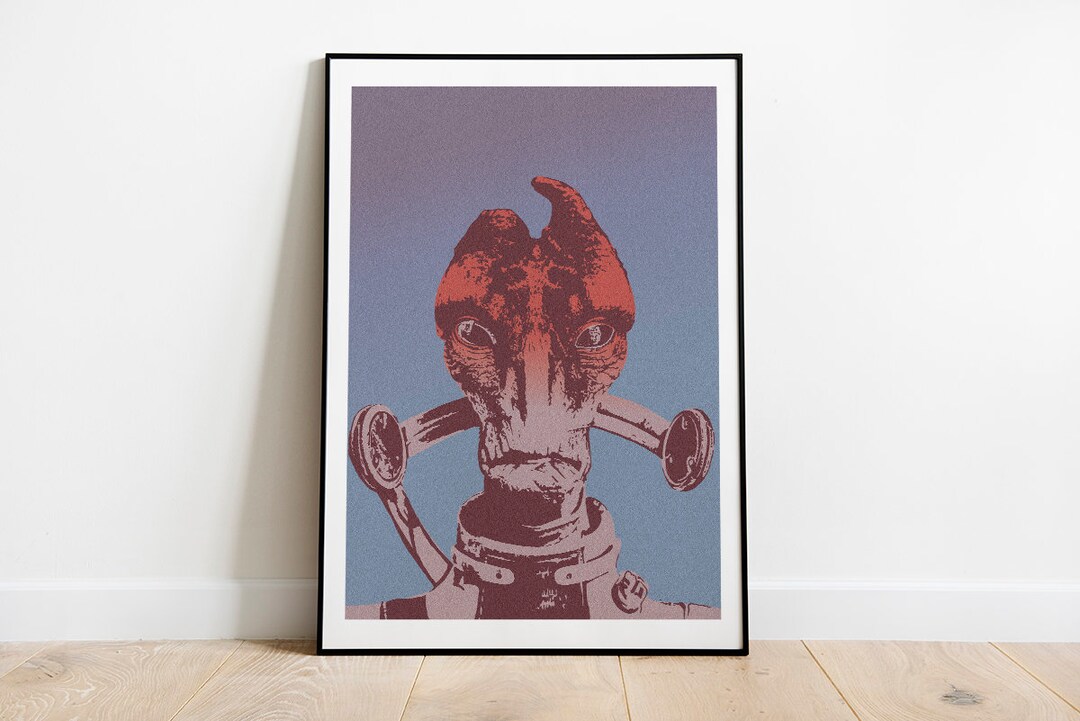 Mordin Solus Portrait From Mass Effect Pop Art Inspired Poster - Etsy