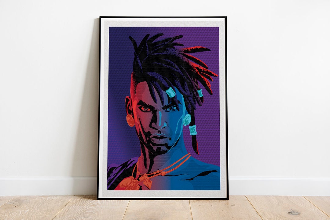 Sargon From Prince of Persia Portrait Pop Art Inspired Poster - Etsy