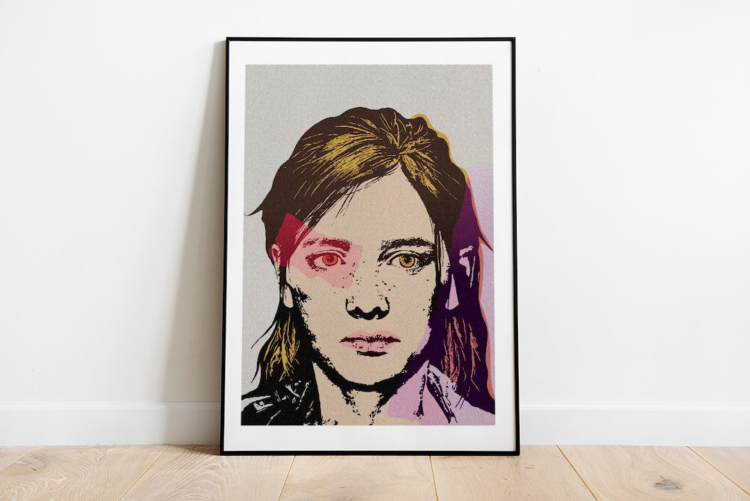 Ellie From the Last of Us Part 2 Portrait Pop Art Inspired Poster - Etsy