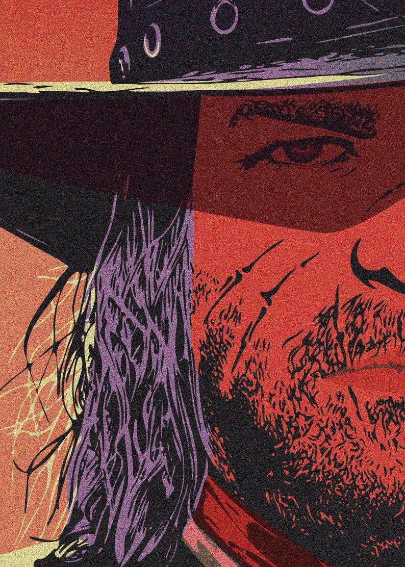 John Marston Portrait From Red Dead Redemption Pop Art - Etsy