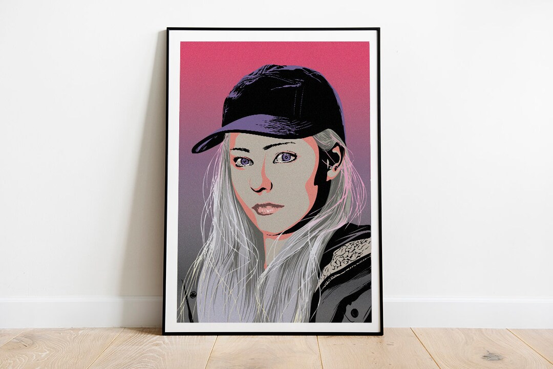 Rose Winters Portrait From Resident Evil Pop Art Inspired Poster - Etsy