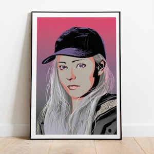 Rose Winters Portrait From Resident Evil Pop Art Inspired Poster - Etsy