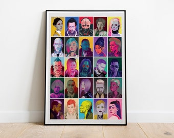 Morrigan Portrait From Dragon Age Pop Art Inspired Poster - Etsy