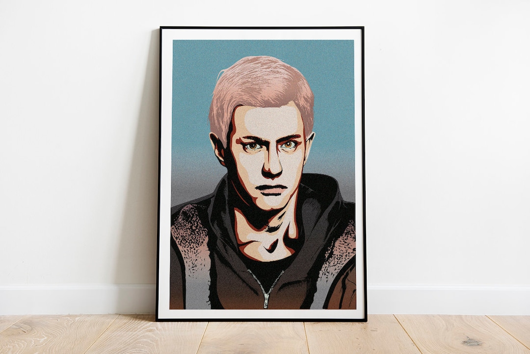 Ethan Winters Portrait From Resident Evil Pop Art Inspired Poster - Etsy