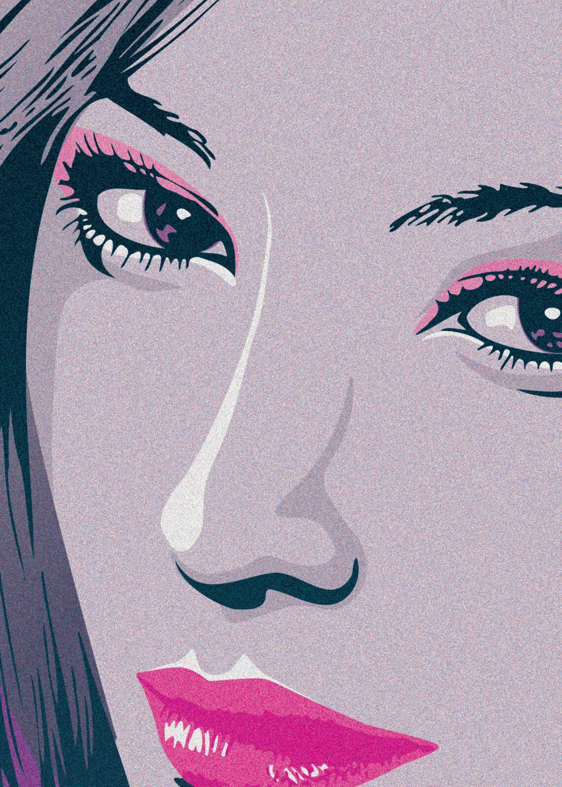 Ada Wong Portrait From Resident Evil Pop Art Inspired Poster - Etsy