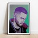 V From Cyberpunk Portrait Pop Art Inspired Poster - Etsy