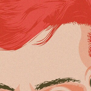Aymeric Cassel From Cyberpunk Portrait Pop Art Inspired Poster - Etsy