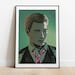 Kaidan Alenko Portrait From Mass Effect Pop Art Inspired Poster - Etsy