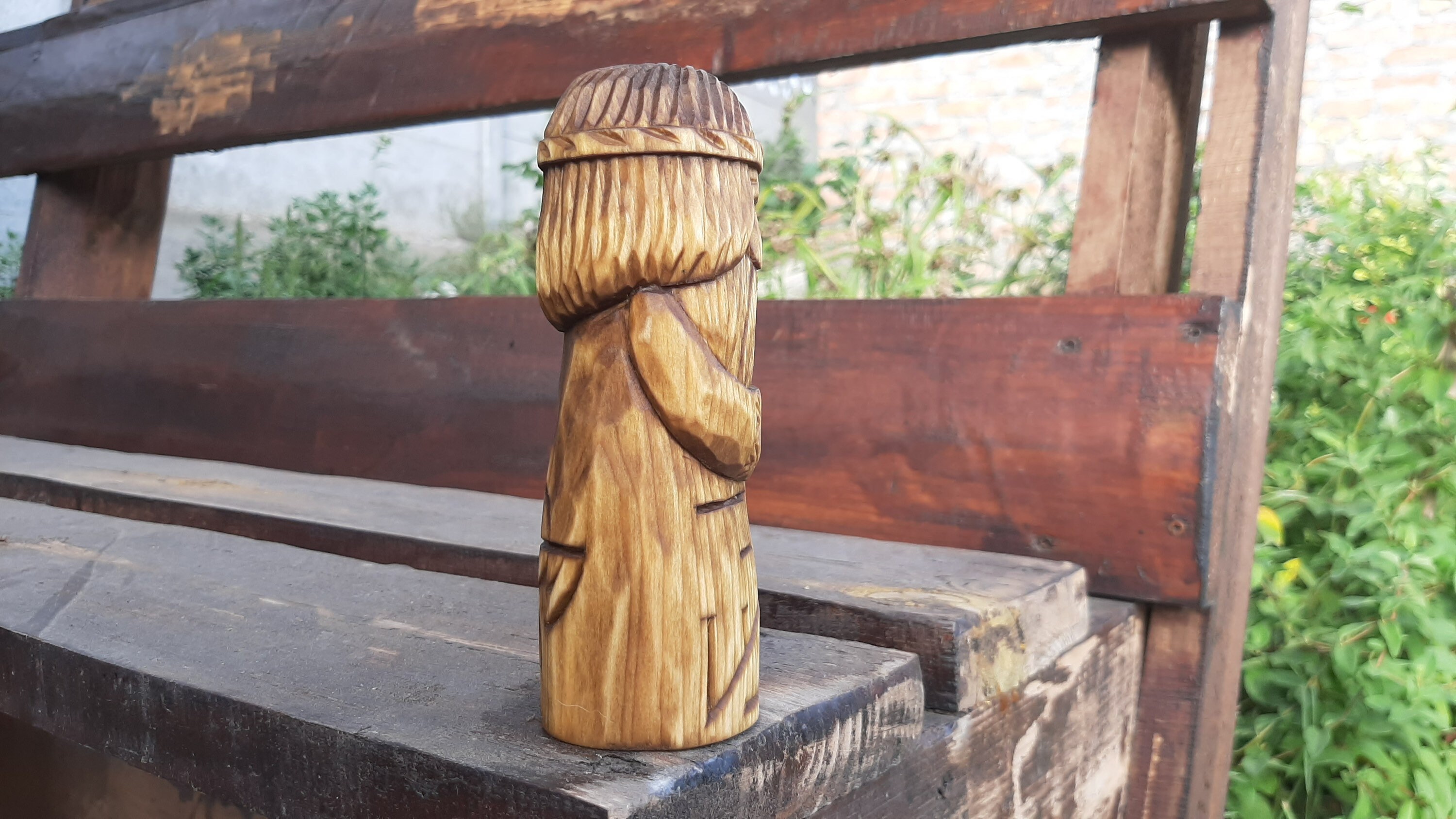 SEMARGL God wooden statue Slavic God Semargl Firebog Pagan God | Etsy