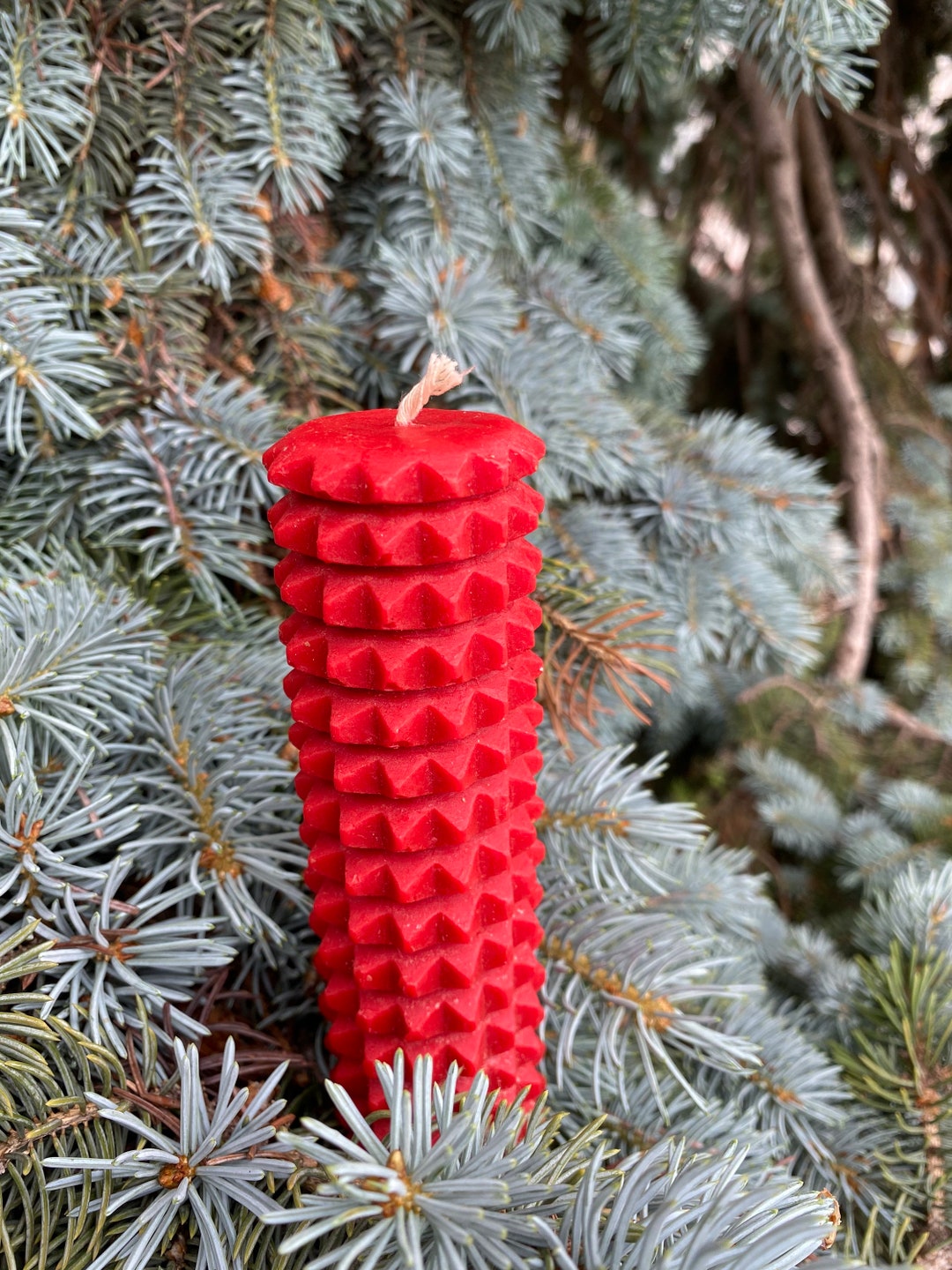 Red Love Spell Candle Lovers Candle Altar Candles Natural Wax Sword ...