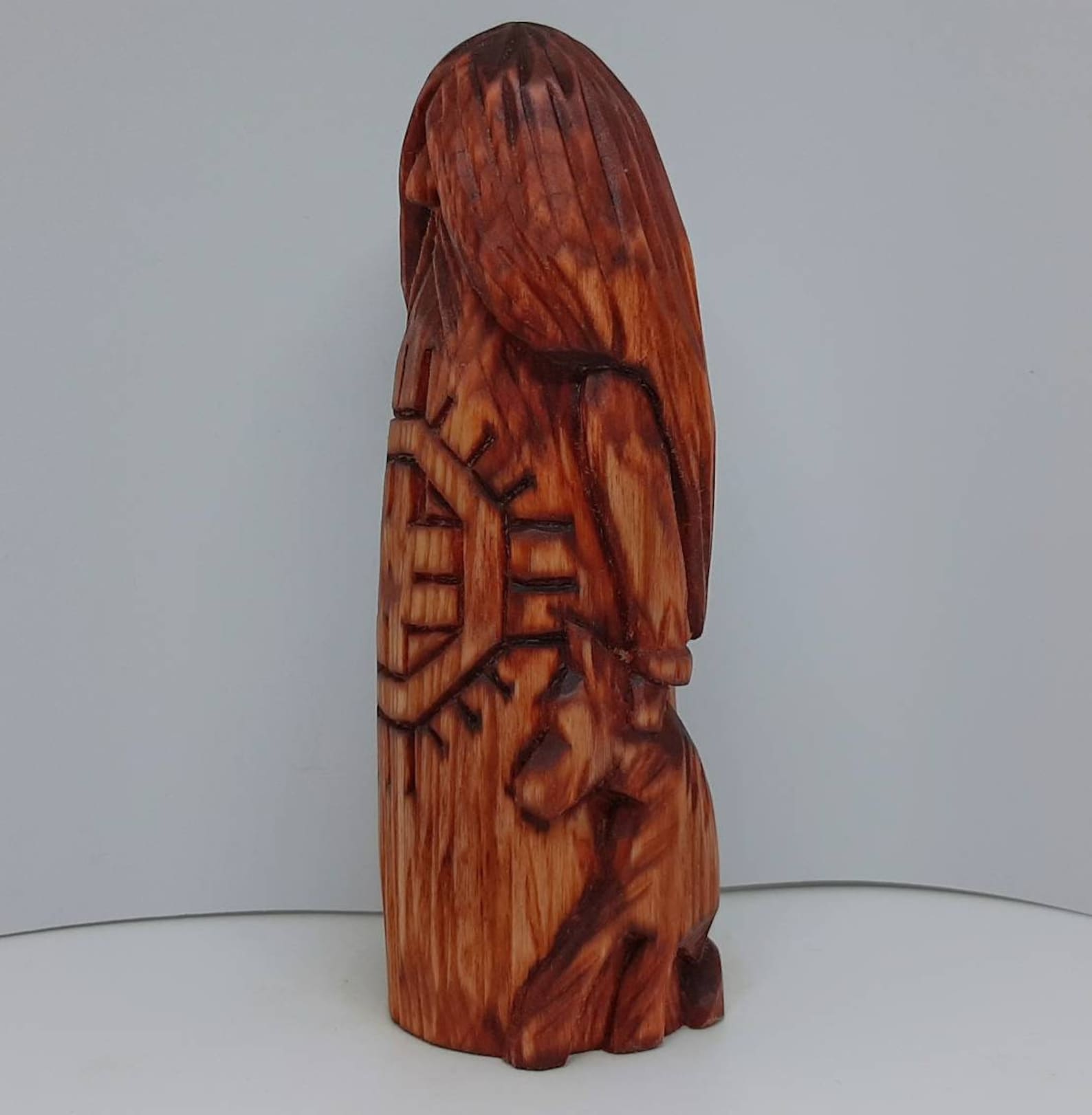 KOLYADA God Wooden Statue Slavic Gods Kolyada Pagan Goddess - Etsy