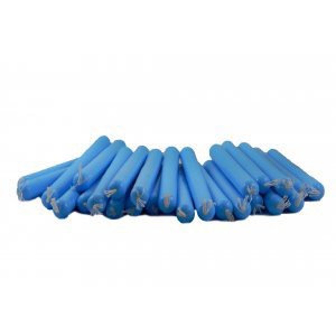 Blue 25 Pcs Magic Candle Ritual Candles Orange Spell Candles Pink Set ...