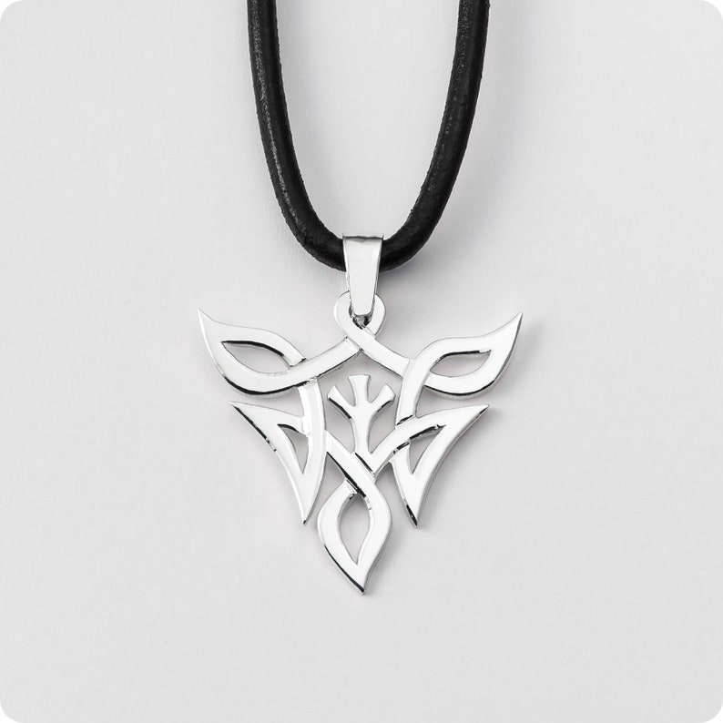 Algiz Rune Pendant Sterling Silver Algiz Rune Earrings Algiz | Etsy