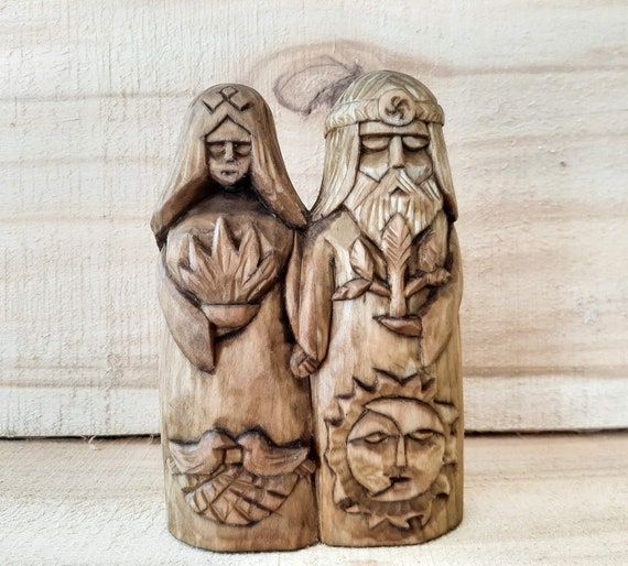 Slavic Gods Ancestors of Kin Ukrainian Shop Goddess Wooden | Etsy