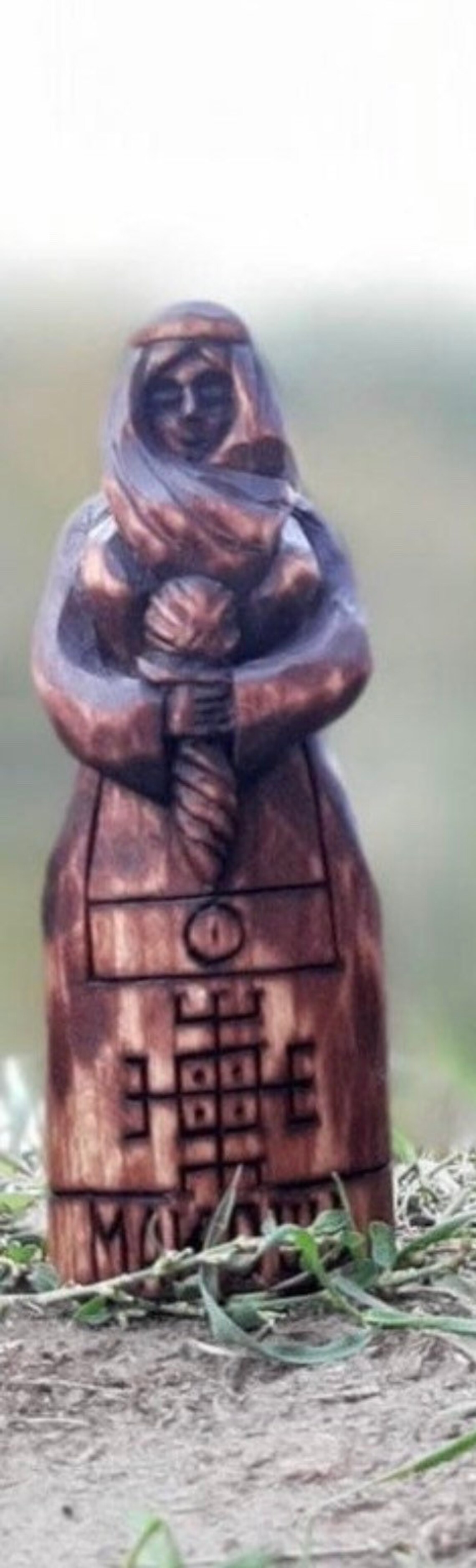 Hand Carved Slavic Gods Figurine Pantheon 5 Statues Lada | Etsy