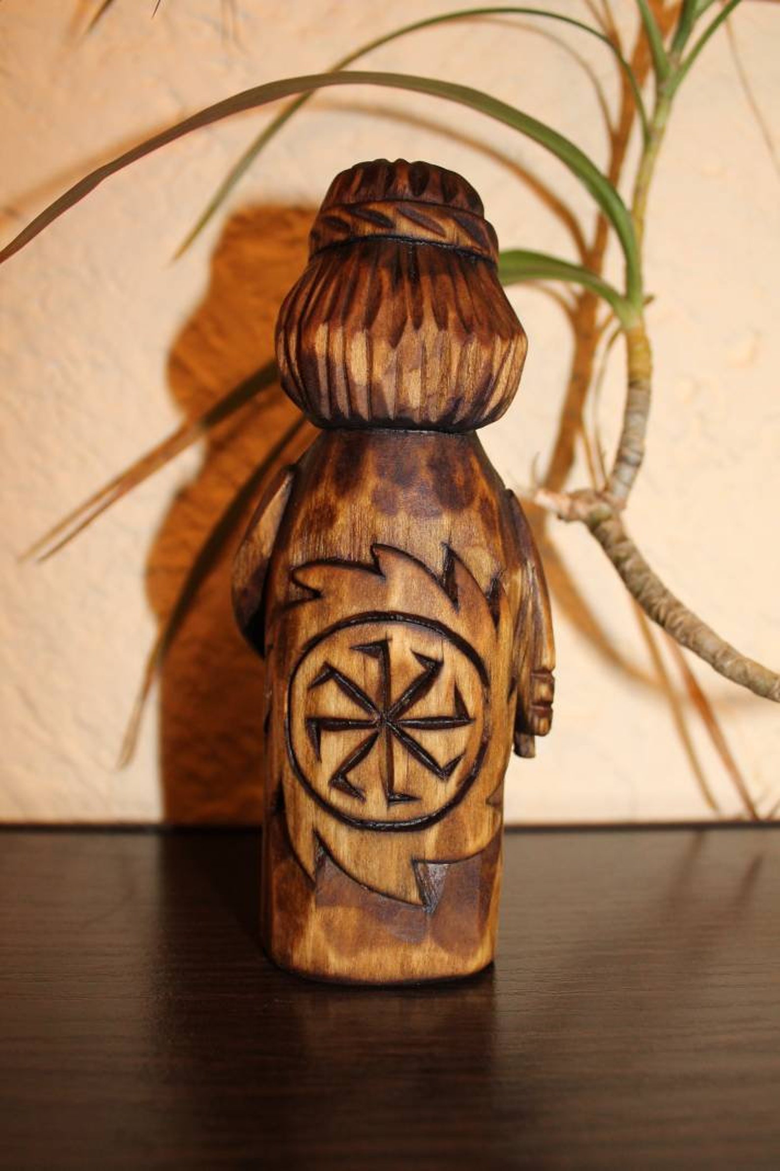 KOLYADA God Wooden Statue Slavic Gods Kolyada Pagan Goddess - Etsy