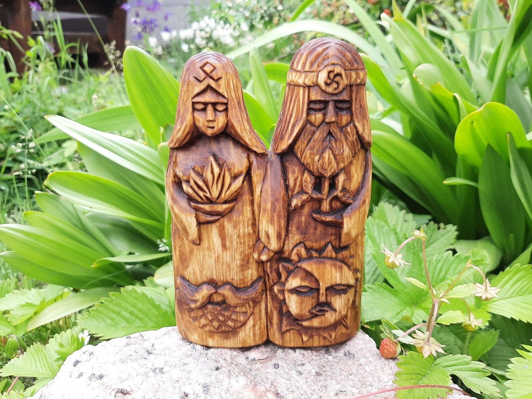 Slavic Gods Ancestors of Kin Ukrainian Shop Goddess Wooden - Etsy