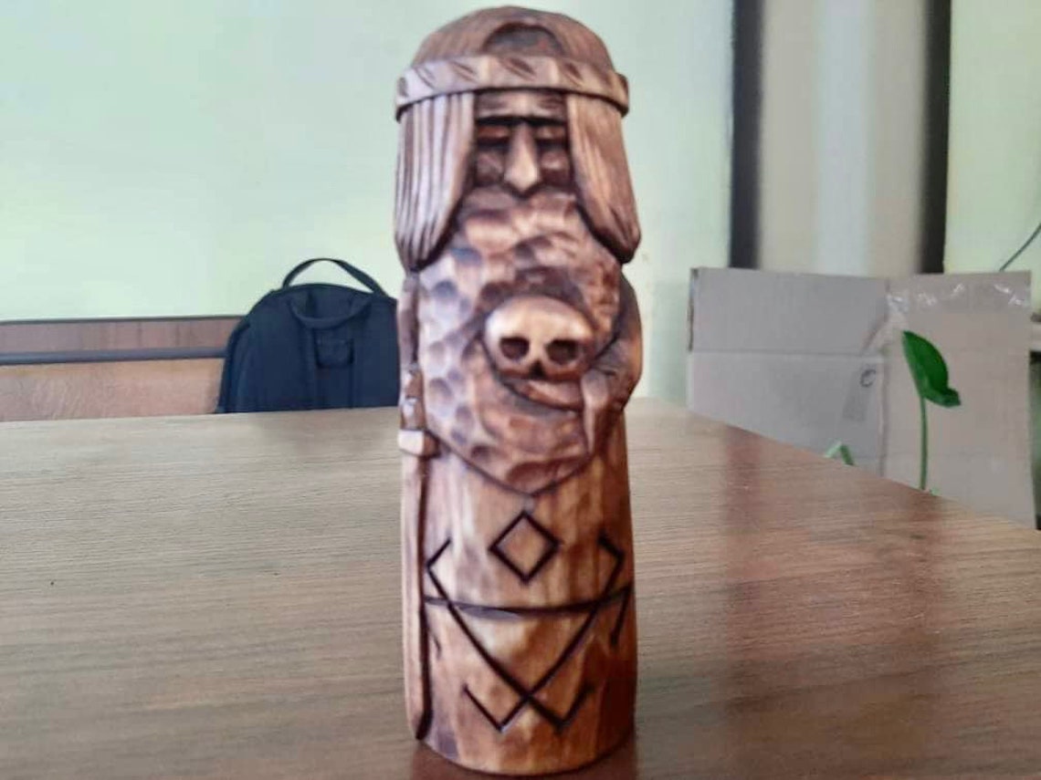 Slavic Gods of Death Mara Goddess Wooden Statue Morana - Etsy