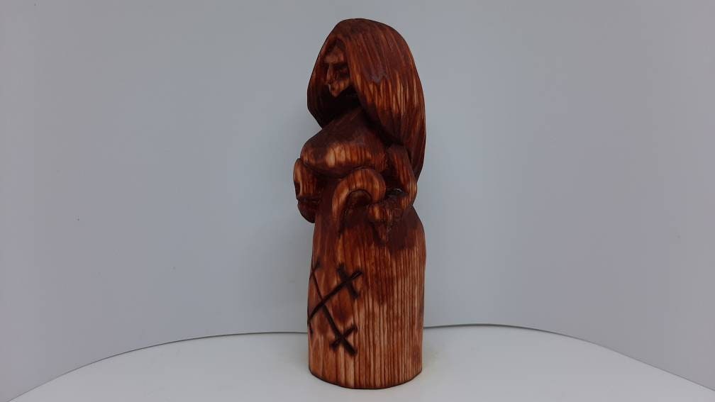 Ukraine Gods Morana Goddess Wooden Statue Slavic Goddess | Etsy UK